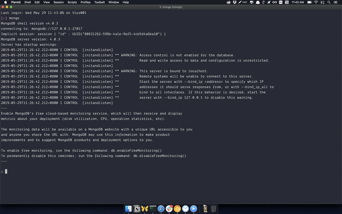 How to setup a local MongoDB Connection | Zell Liew